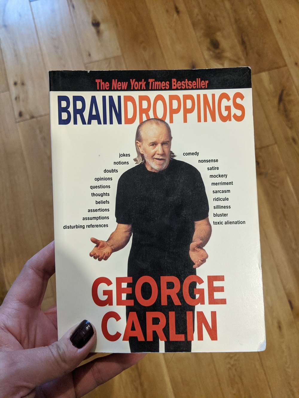 Brain Droppings by George Carlin – ASKReviews Book Review – Cannonball ...