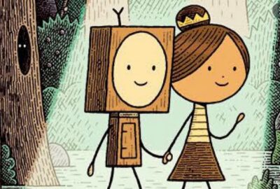 The Little Wooden Robot and the Log Princess by Tom Gauld – BlackRaven ...