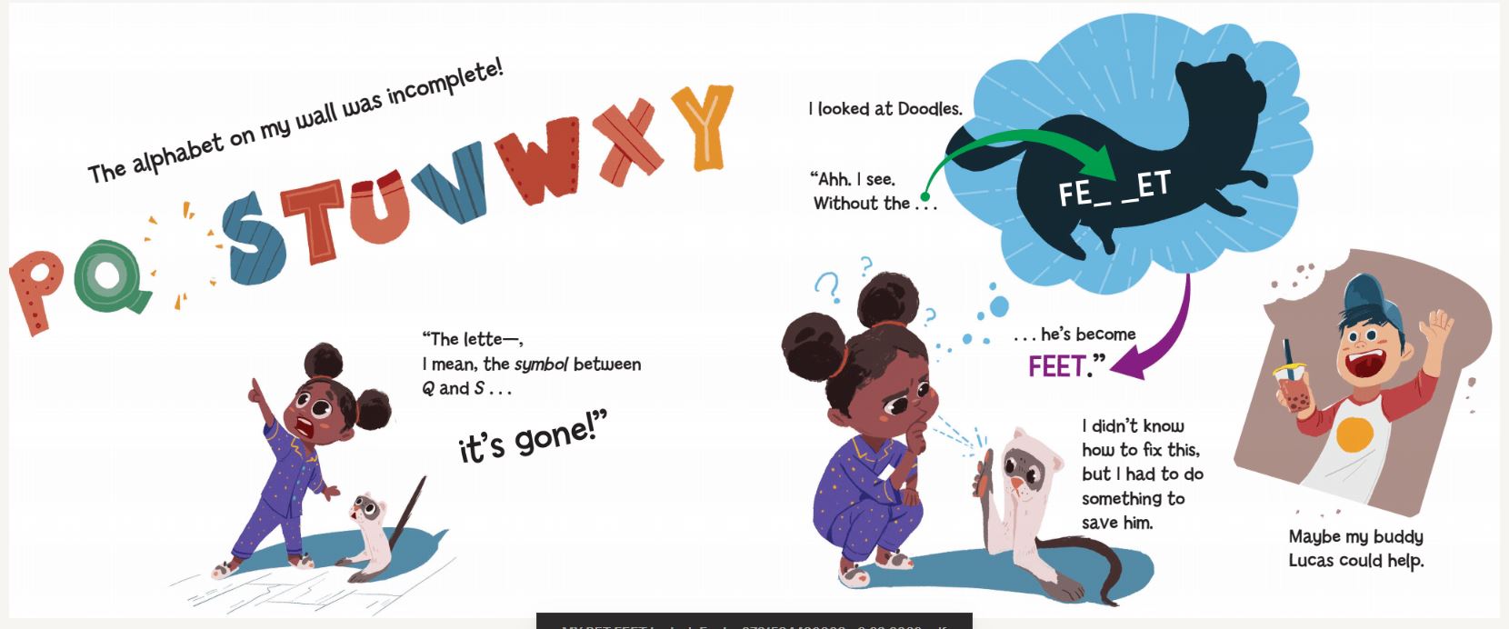 My Pet Feet by Josh Funk – BlackRaven Book Review – Cannonball Read 18