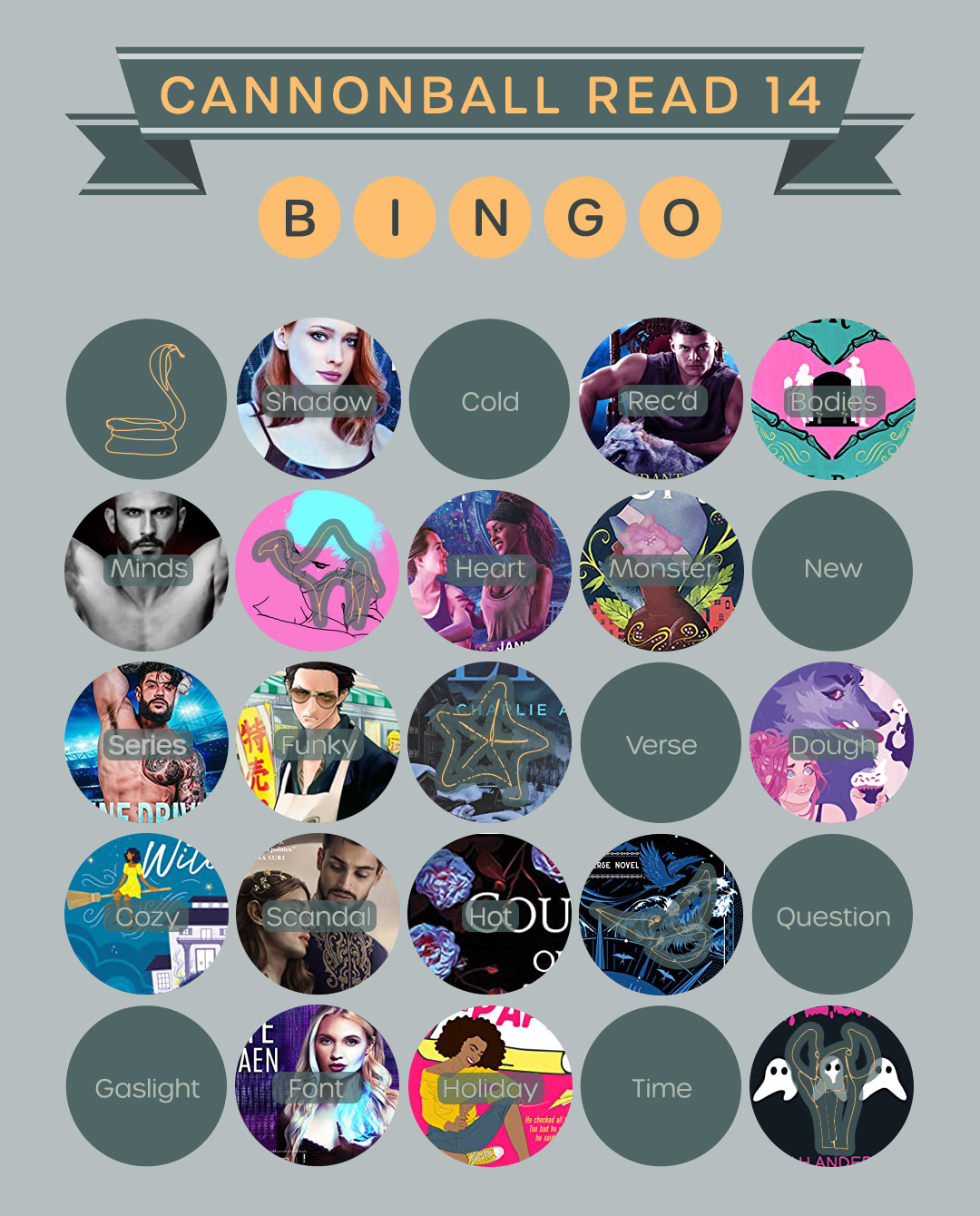 CBR14 Bingo – Week 15 Check-in – Cannonball Read 18