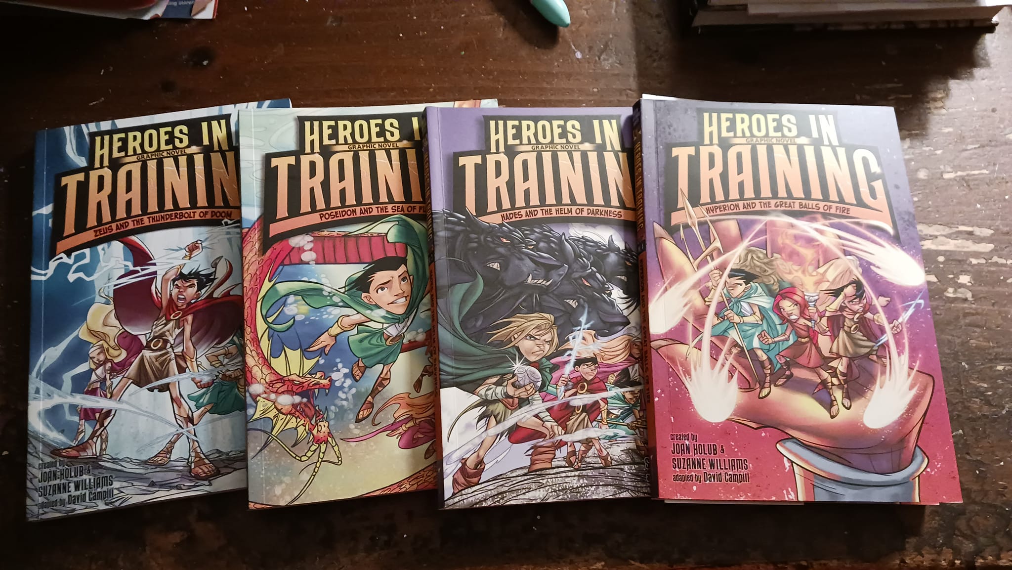 Zeus and the Thunderbolt of Doom Graphic Novel (1), and Poseidon and ...