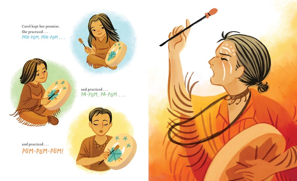 The Heartbeat Drum: The Story of Carol Powder, Cree Drummer and ...