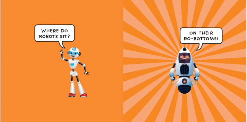How to Make a Robot Laugh: Funny and Easy to Read Jokes for Children ...