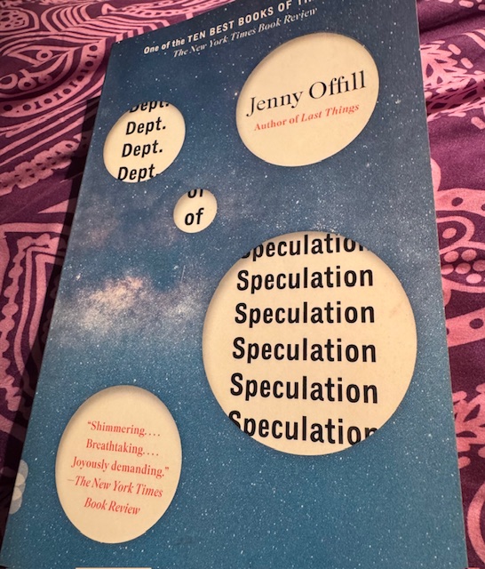 Dept. of Speculation by Jenny Offill – esmemoria Book Review ...
